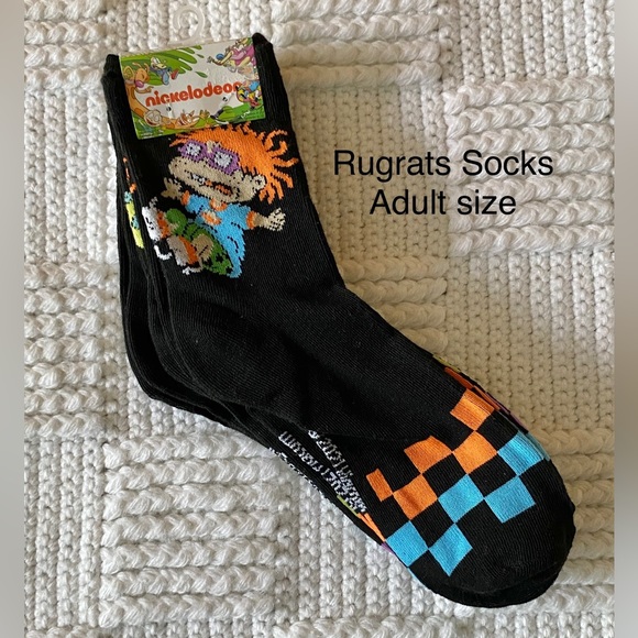 Nickelodeon | Underwear & Socks | Nwt Nickelodeon Rugrats Socks 3 Pairs ...